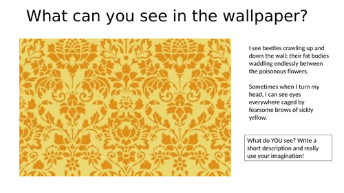 The Yellow Wallpaper scheme of work | Teaching Resources