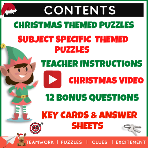 Economics Christmas Escape Room | Teaching Resources