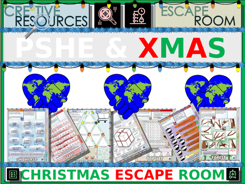 PSHE Christmas Escape Room | Teaching Resources