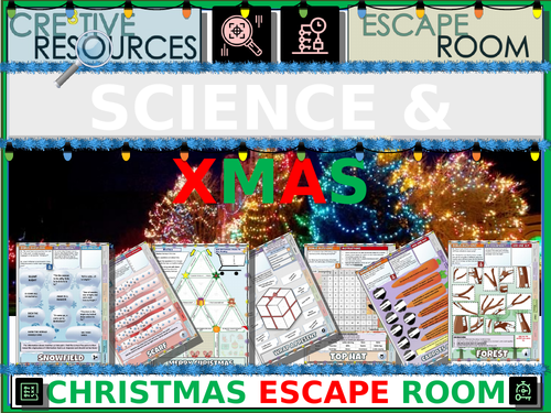 Science Christmas Escape Room | Teaching Resources