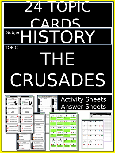 Crusades History Revision | Teaching Resources