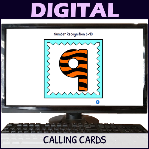 Number Recognition 6-10 Activity - Bingo Game - Printable and Digital ...