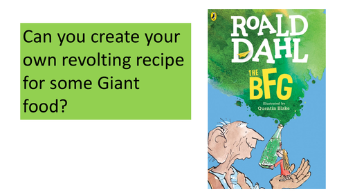 The BFG | Teaching Resources