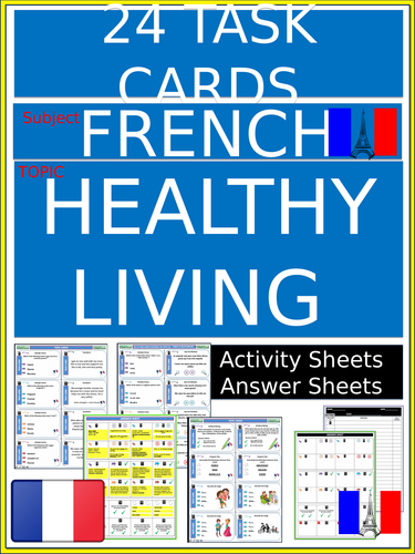 French GCSE Healthy Lifestyles | Teaching Resources