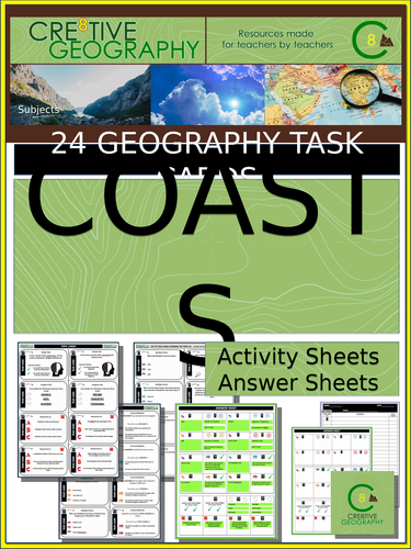 Coasts Geography Revision | Teaching Resources