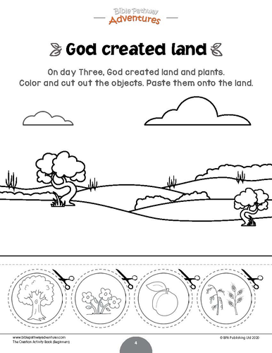 FREEBIE: Creation story Activity Pack [Beginners] | Teaching Resources