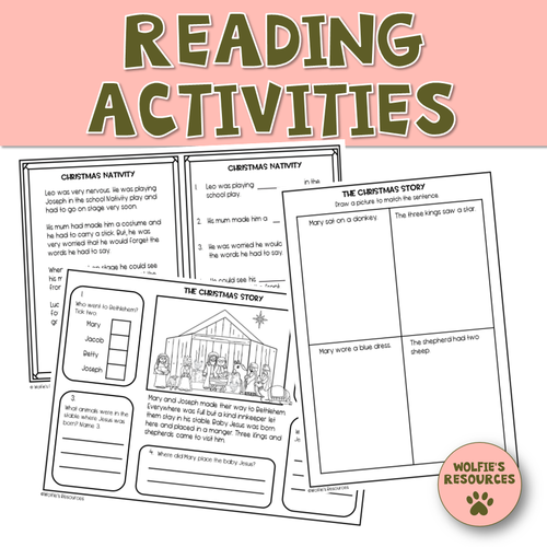 Christmas Story | Christmas Nativity | Nativity Activities KS1 ...