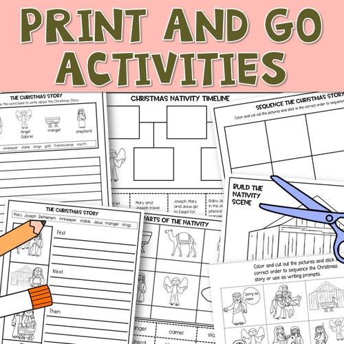 Christmas Story | Christmas Nativity | Nativity Activities KS1 ...