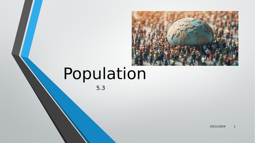 5.3 Population (IGCSE Macroeconomics) | Teaching Resources