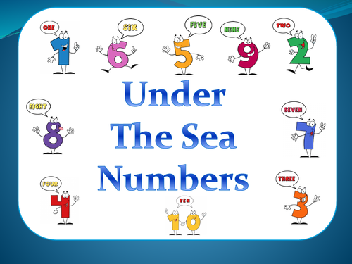 Under the Sea Counting to 10 | Teaching Resources