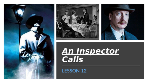 An Inspector Calls - Inspector's Speech | Teaching Resources An Inspector Calls - Inspector's Speech | Teaching Resources