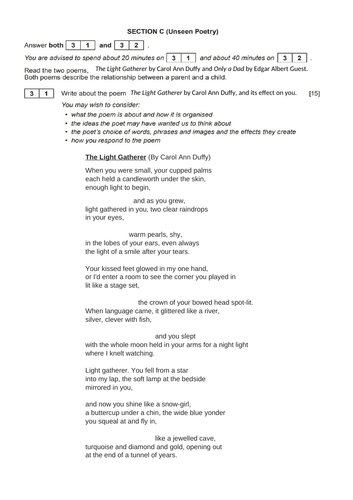 Eduqas Unseen Poetry Masterclass | Teaching Resources