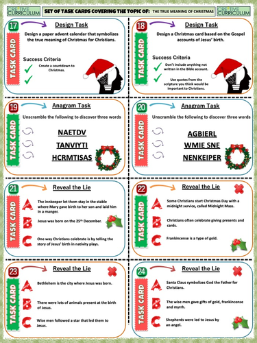 Christmas End of Term | Teaching Resources