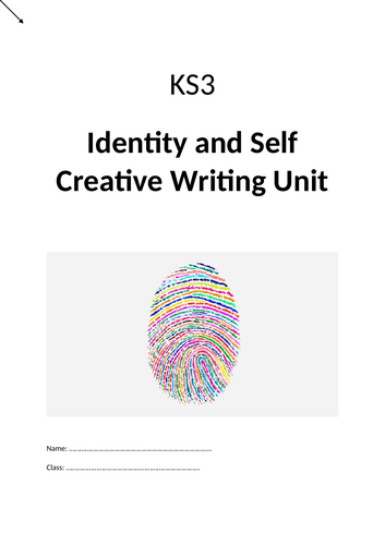 KS3 'Identity and Self' themed Creative Writing booklet | Teaching ...