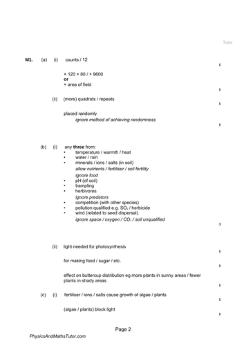 Gcse Ccea Biology Biodiversity Complete Revision Summary Teaching Resources