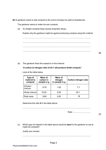 GCSE CCEA Biology Biodiversity Complete Revision Summary | Teaching ...