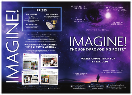 Imagine! Poetry Writing Activity & Lesson Plan | Teaching Resources
