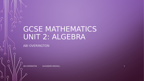GCSE Higher Algebra | Teaching Resources