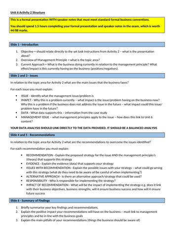 L3 BTEC Business (2016 Spec) Unit 6 Guide Sheets | Teaching Resources L3 BTEC Business (2016 Spec) Unit 6 Guide Sheets | Teaching Resources