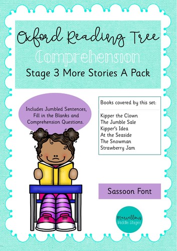 ORT - Oxford Reading Tree Stage 3 More Stories A Comprehension Pack ...