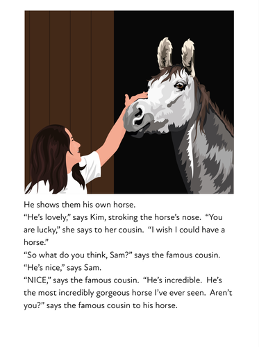 Reading Comprehension 'The Famous Cousin From The Country' (4-8 years ...