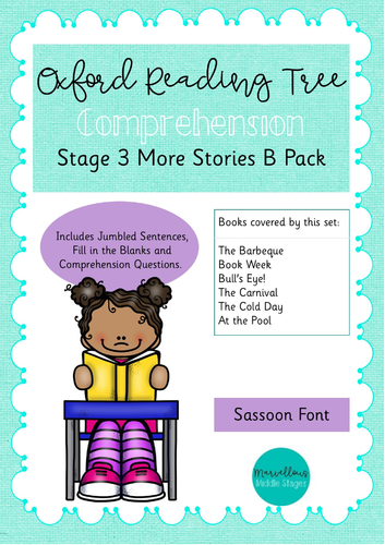 ORT - Oxford Reading Tree Stage 3 More Stories B Comprehension Pack ...