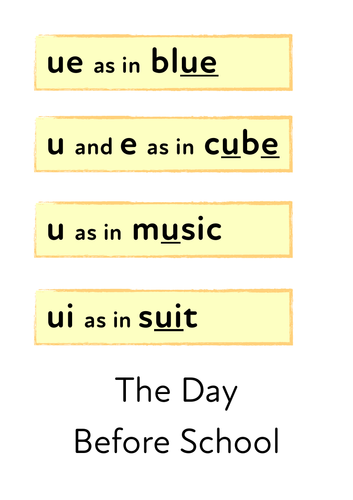 Reading Comprehension 'First Day At School' (4-8 years) | Teaching ...