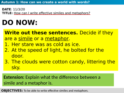 Low Ability Creative Writing 10 Lessons | Teaching Resources