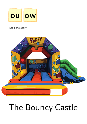 Reading Comprehension 'The Bouncy Castle’ (4-8 years) | Teaching Resources
