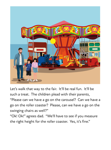 Reading Comprehension 'The Fun Fair’ (4-8 years) | Teaching Resources