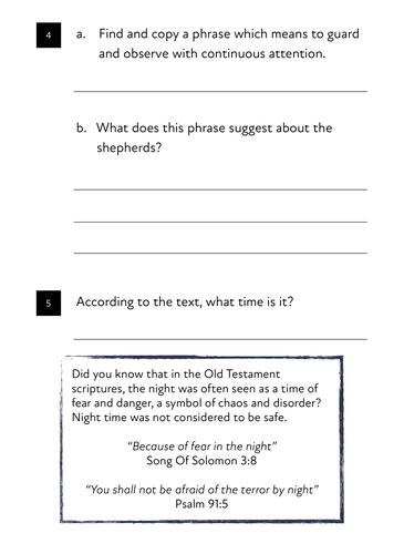 While Shepherds Watch Their Flock By Night: The Christmas Story (8-12 ...