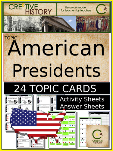 American Presidents - USA | Teaching Resources