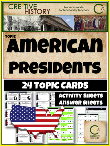 American Presidents - USA | Teaching Resources