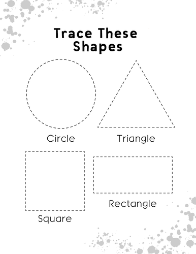 Learn about shapes worksheets | Teaching Resources