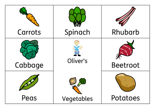 Oliver's Vegetables SEN/ EYFS | Teaching Resources