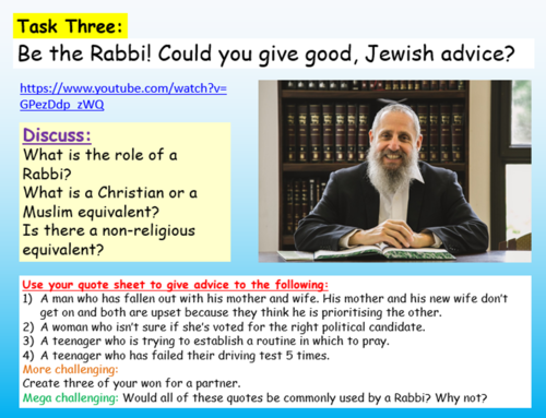 Complete Year 7 RE (in one download) | Teaching Resources