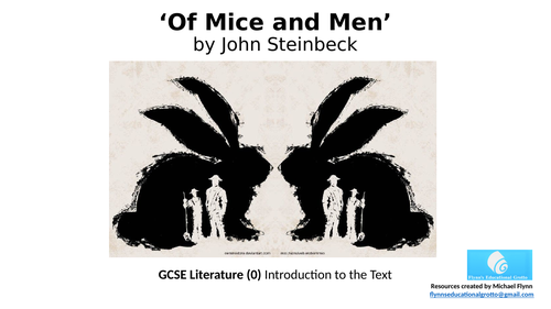 GCSE English Literature: (0) Of Mice and Men – Introduction to the Text ...