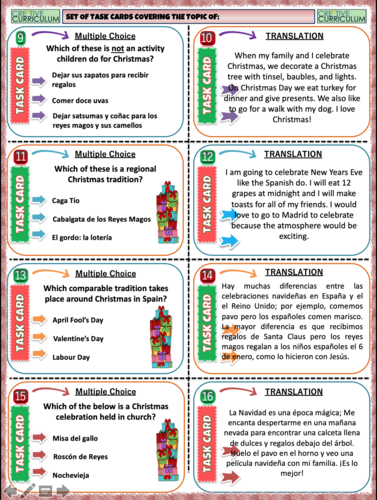 Feliz Navidad Spanish Christmas | Teaching Resources