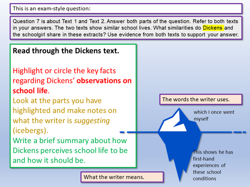 Edexcel English Language Paper 2 7a | Teaching Resources