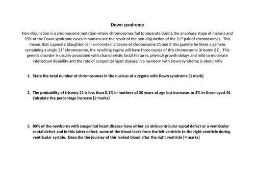 Genetic screening & prenatal testing (Edexcel Int. A-level Biology ...