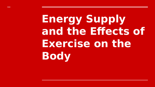 Physical Education Unit 1 - IGCSE Cambridge (0413) 2019-2021 | Teaching ...