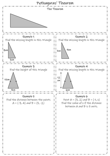Maths - Geometry & Measure - Knowledge Organiser - Worked example ...