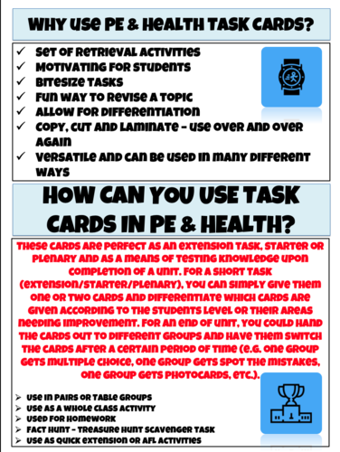 Netball - PE Task cards | Teaching Resources