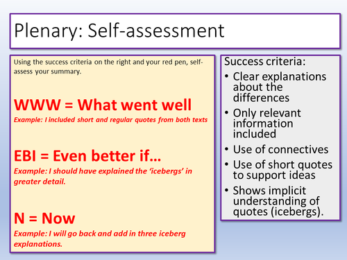 Edexcel English Language P2 Q3, Q7a | Teaching Resources