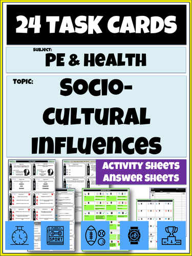 Socio- cultural Influences GCSE PE | Teaching Resources
