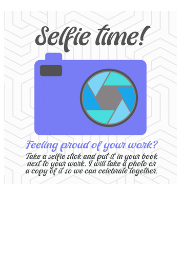 Selfie Time- Blues | Teaching Resources