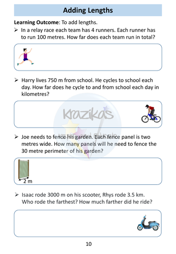 Measure - AQA Entry Level 3 Maths Workbook | Teaching Resources