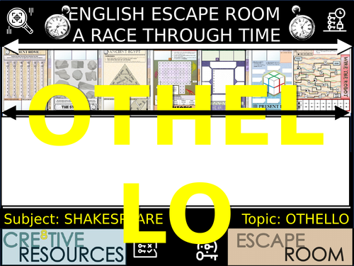 Othello + English Escape Room | Teaching Resources