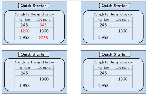 Quick Starter cards Pack 2 | Teaching Resources