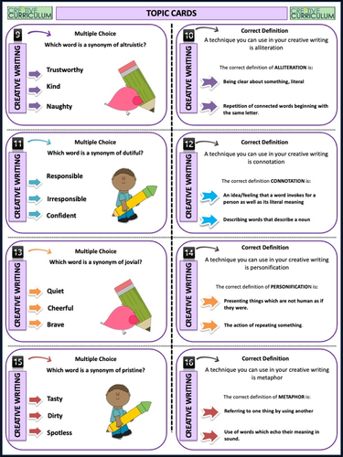 Creative Writing - English | Teaching Resources
